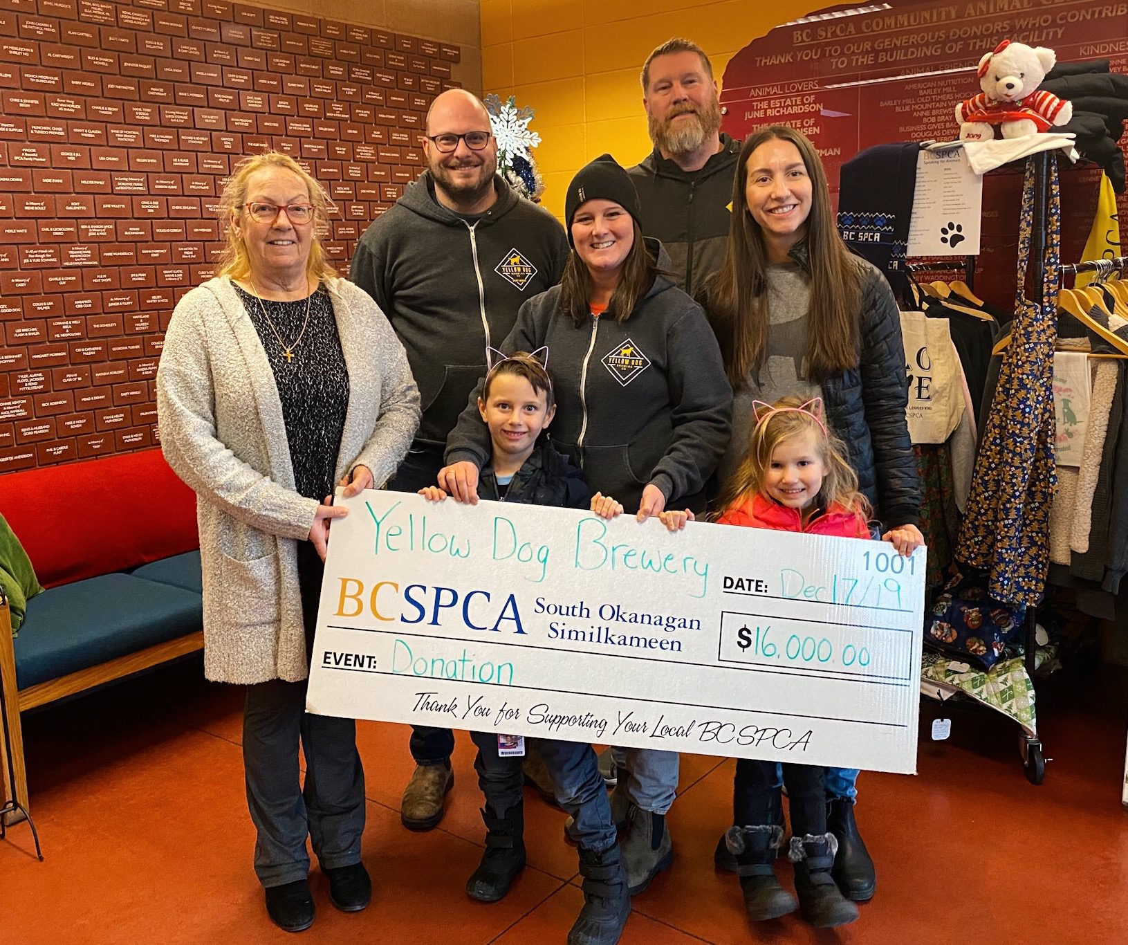 Generosity in Action: Yellow Dog Brewing - BC SPCA